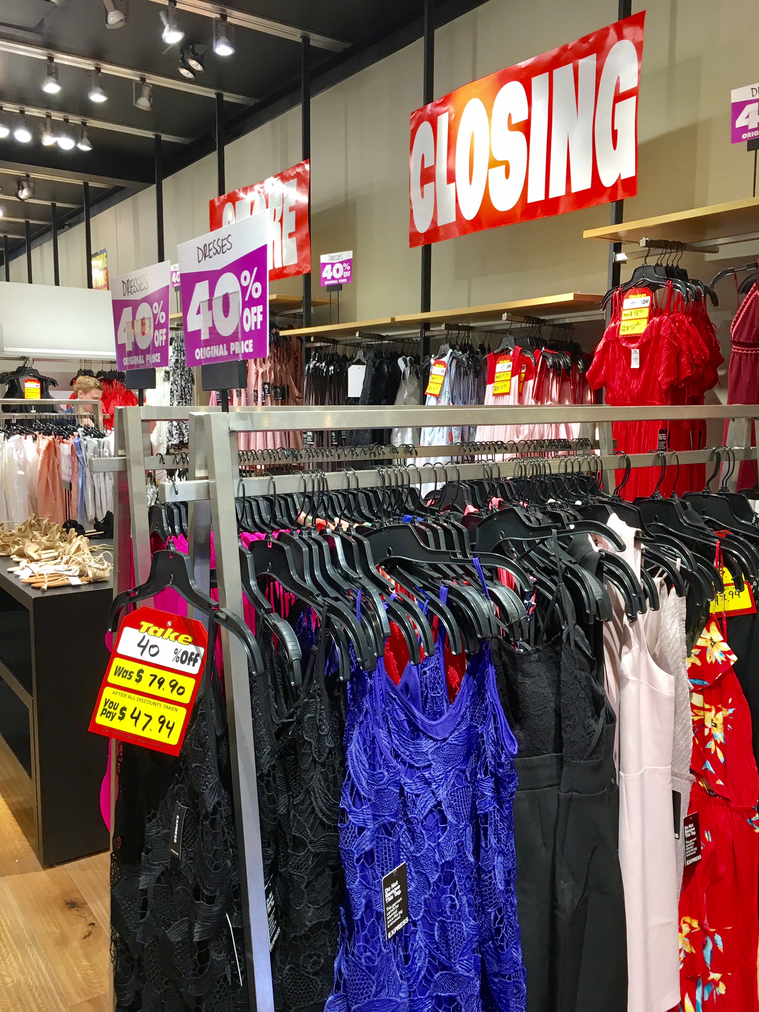 Store Closing: What’s on Sale at the Express Liquidation Sale