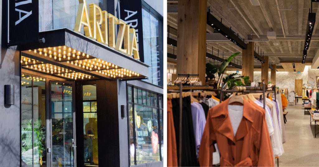 The Massive New Aritzia Bloor In Toronto Is Now Open