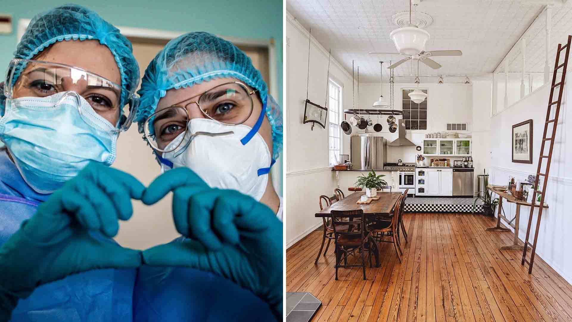 Airbnb's New Program Offers Frontline Workers Free Accommodations