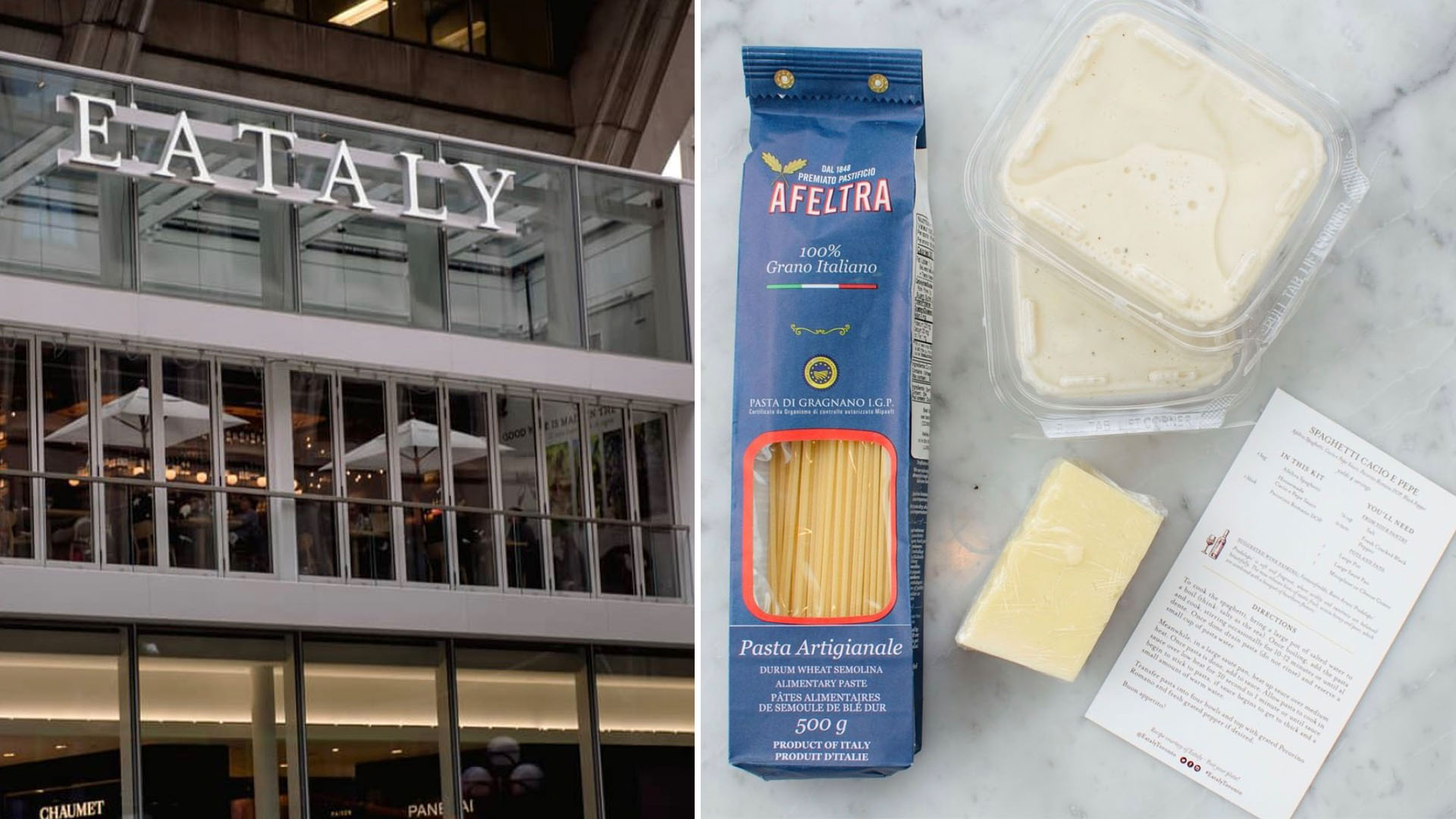 Eataly Toronto Has Just Launched DIY Pizza And Pasta Kits