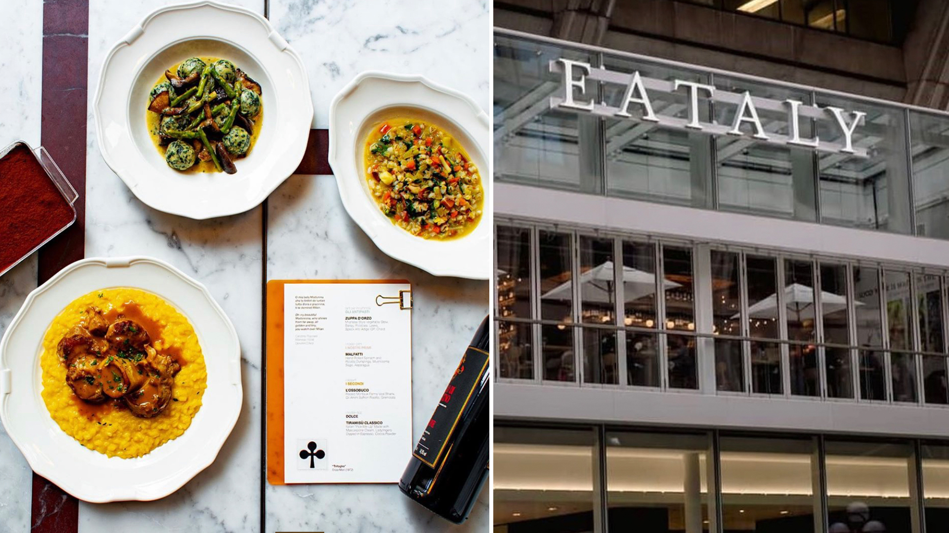 Eataly Toronto Is Now Offering Weekly Four-Course Menus
