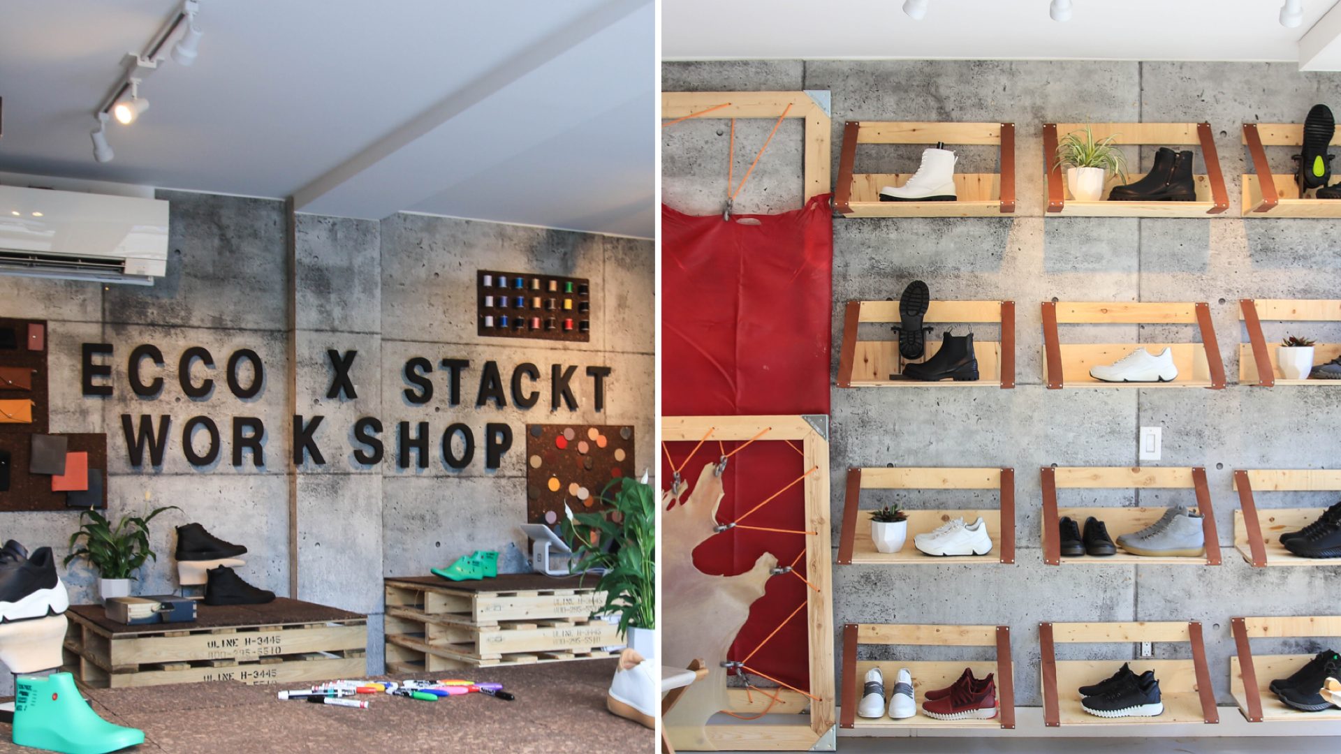 ECCO Shoes Is Hosting A Pop-Up At Stackt Market In Toronto
